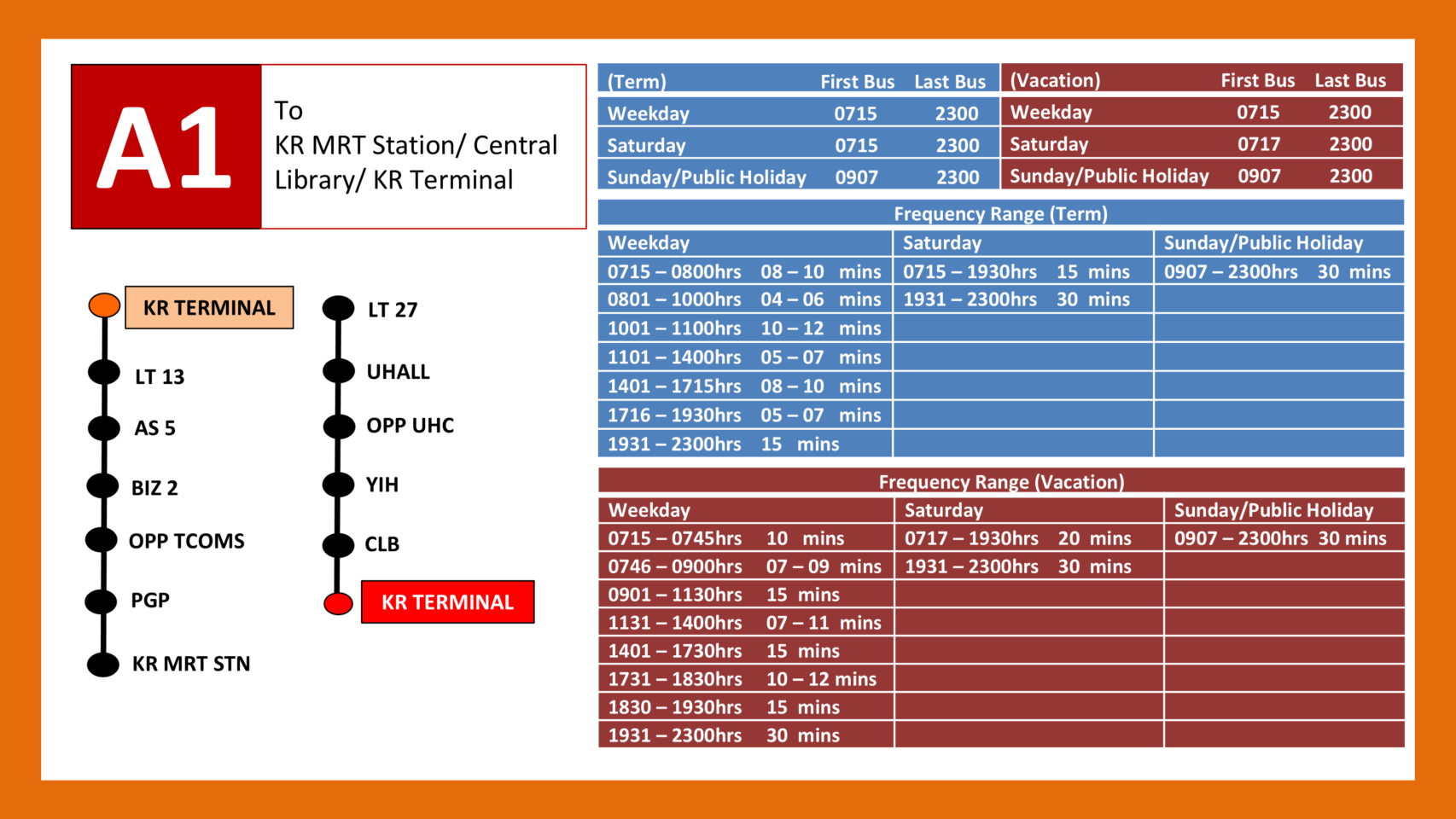 Internal Shuttle Bus - NUS UCI
