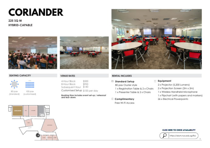 SFAH Facilities - NUS UCI