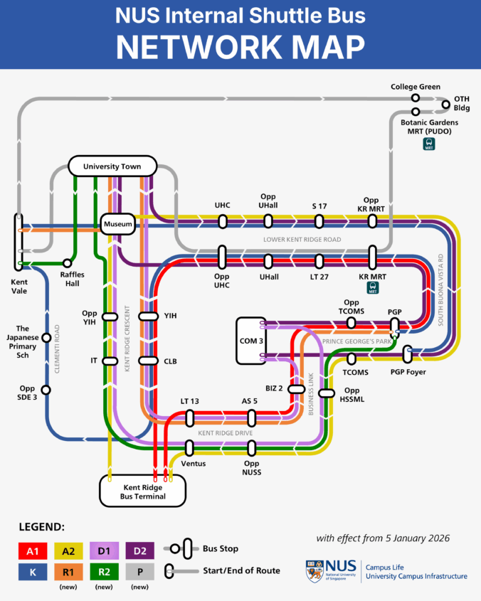 Internal Shuttle Bus - NUS UCI