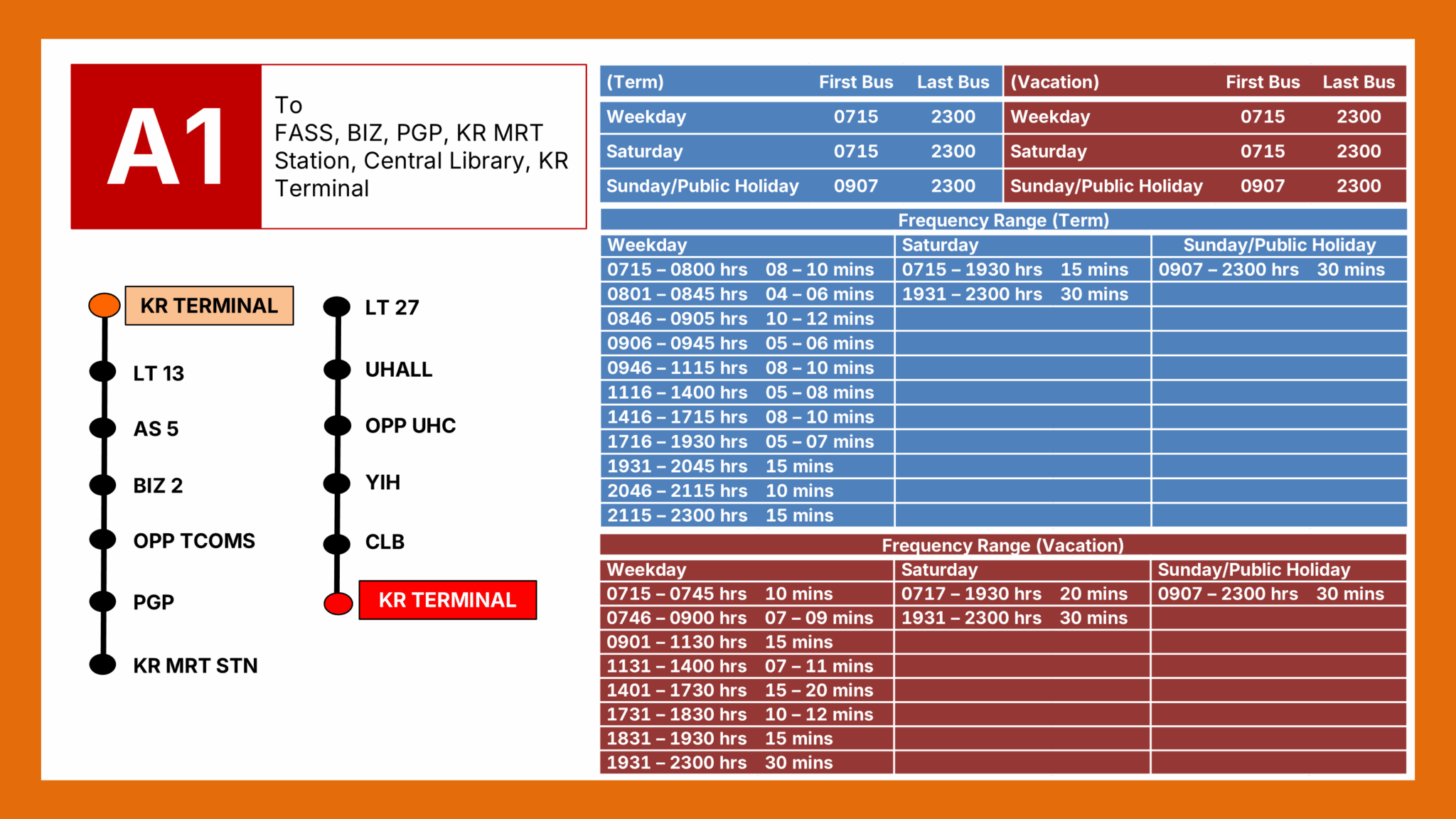 Internal Shuttle Bus - NUS UCI