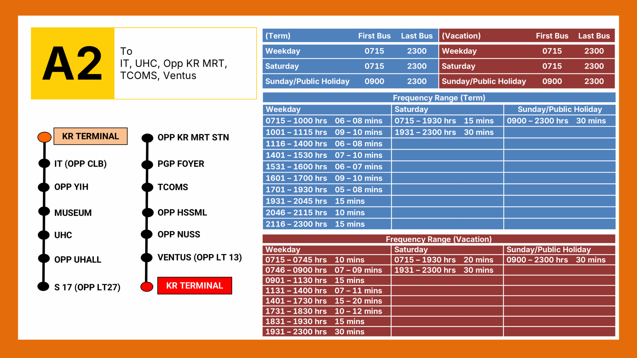 Internal Shuttle Bus - NUS UCI